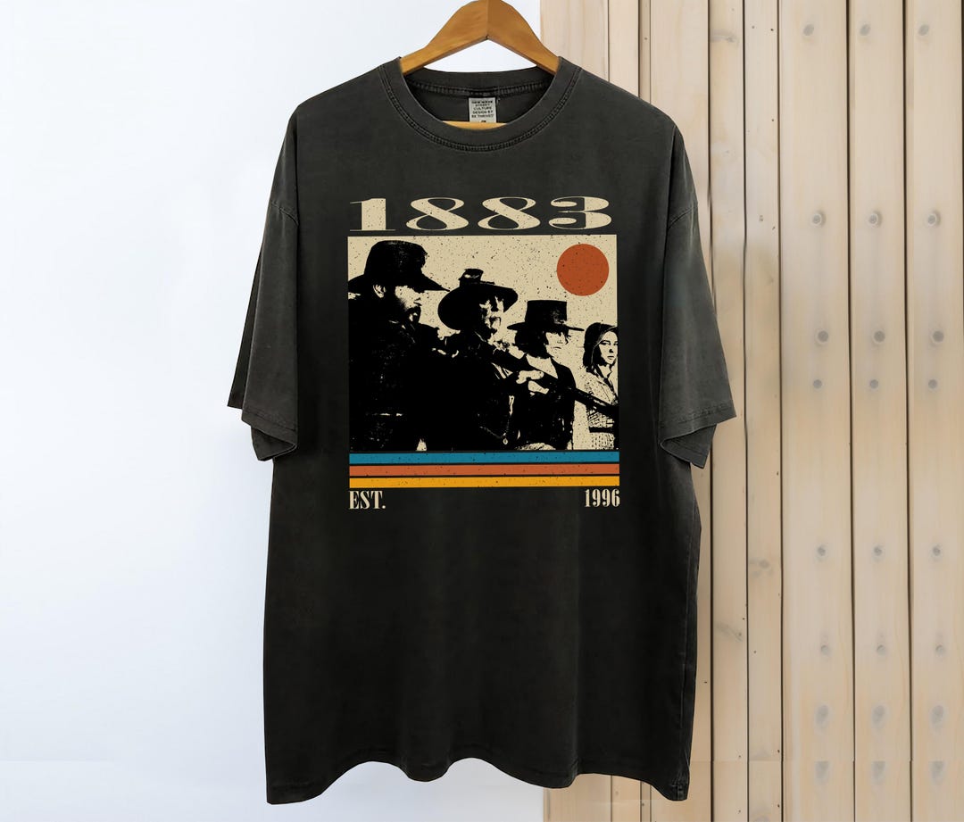 1883 Movie Shirt, 1883 Tv Series Shirt, 1883 Shirt, Minimalist Shirt ...