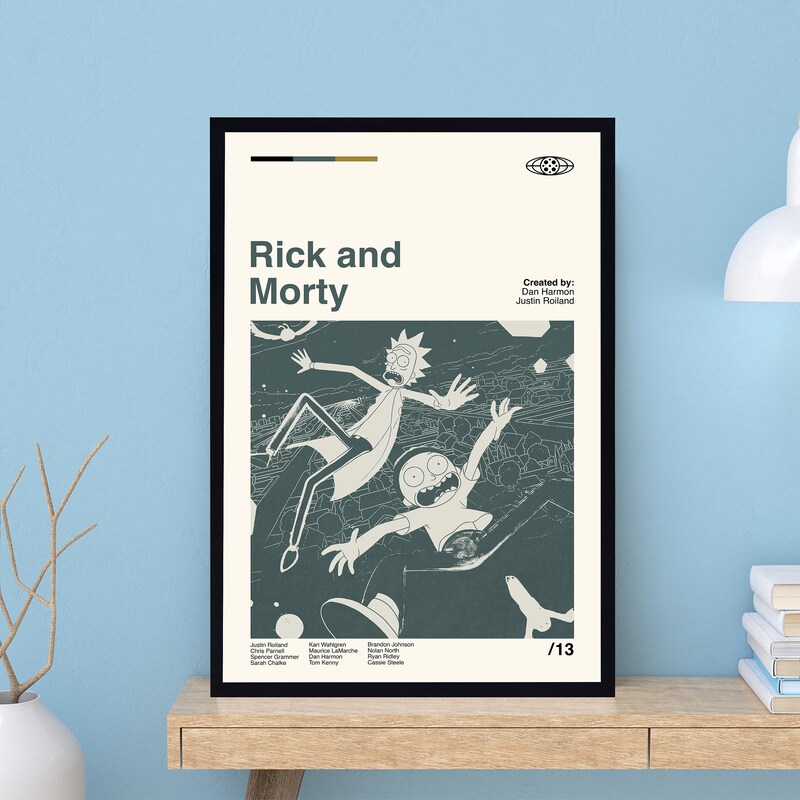 Rick and Morty Poster - Etsy