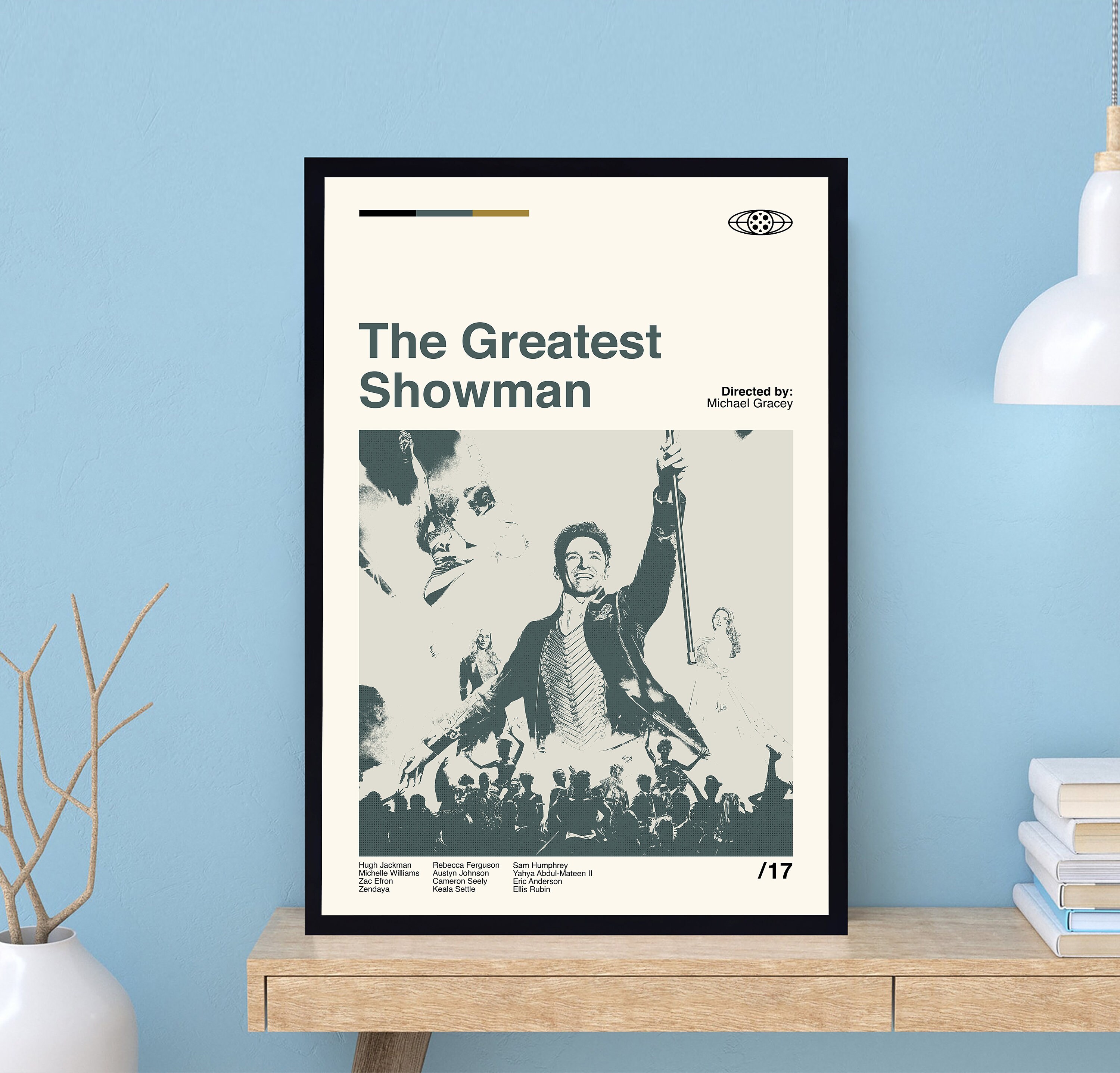 The Greatest Showman Poster, Michael Gracey, Retro Movie Poster ...