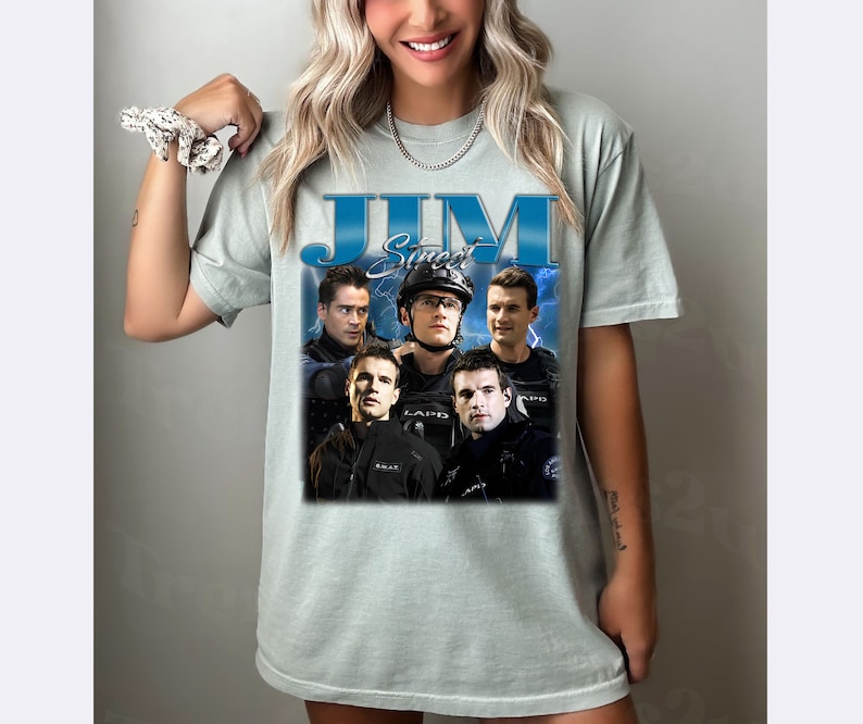 Limited Jim Street Character T-shirt Jim Street Shirt Jim - Etsy