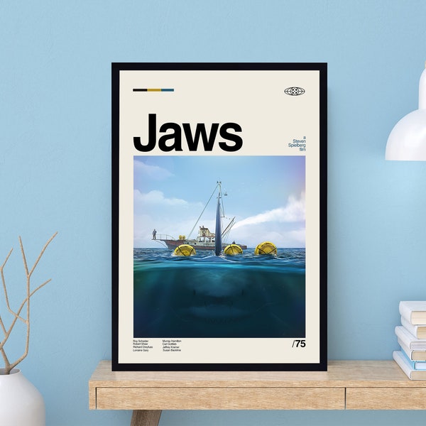 Jaws Poster - Etsy