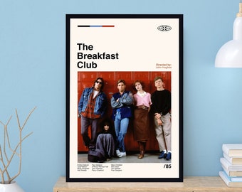 The Breakfast Club Screenplay POSTER up to 24 X 36 Minimal Film Script ...