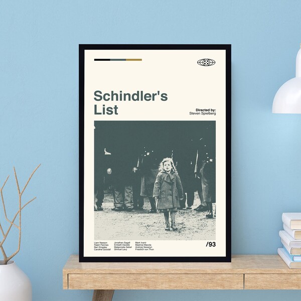 Schindler’s List Poster - Etsy