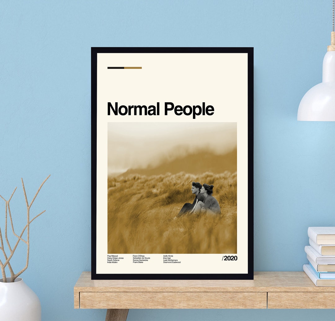 Normal People Poster, Normal People Print, Retro Movie Poster ...