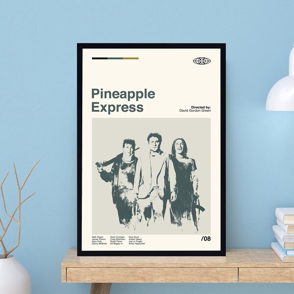 Movie Poster Pineapple Express Etsy