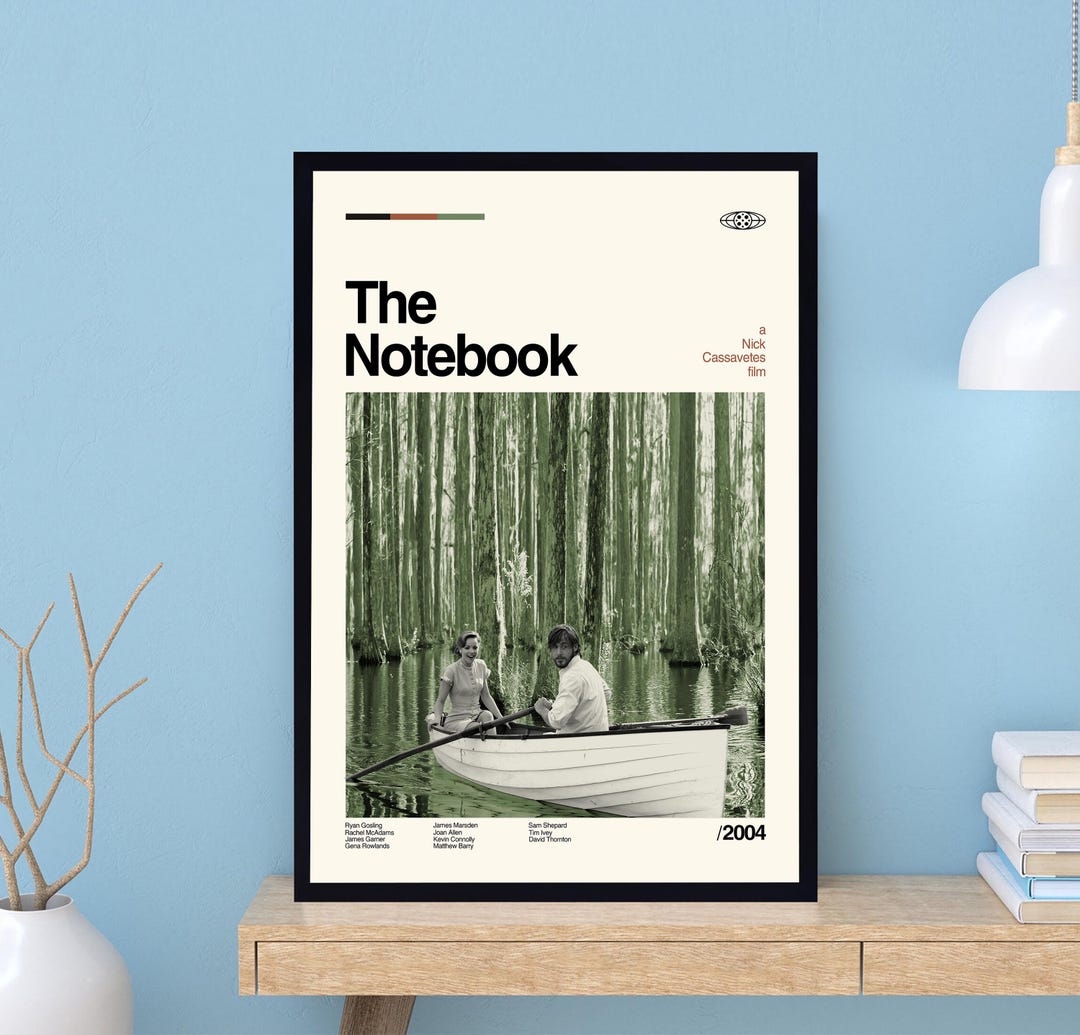 The Notebook Poster, the Notebook Movie, Nick Cassavetes, Vintage ...