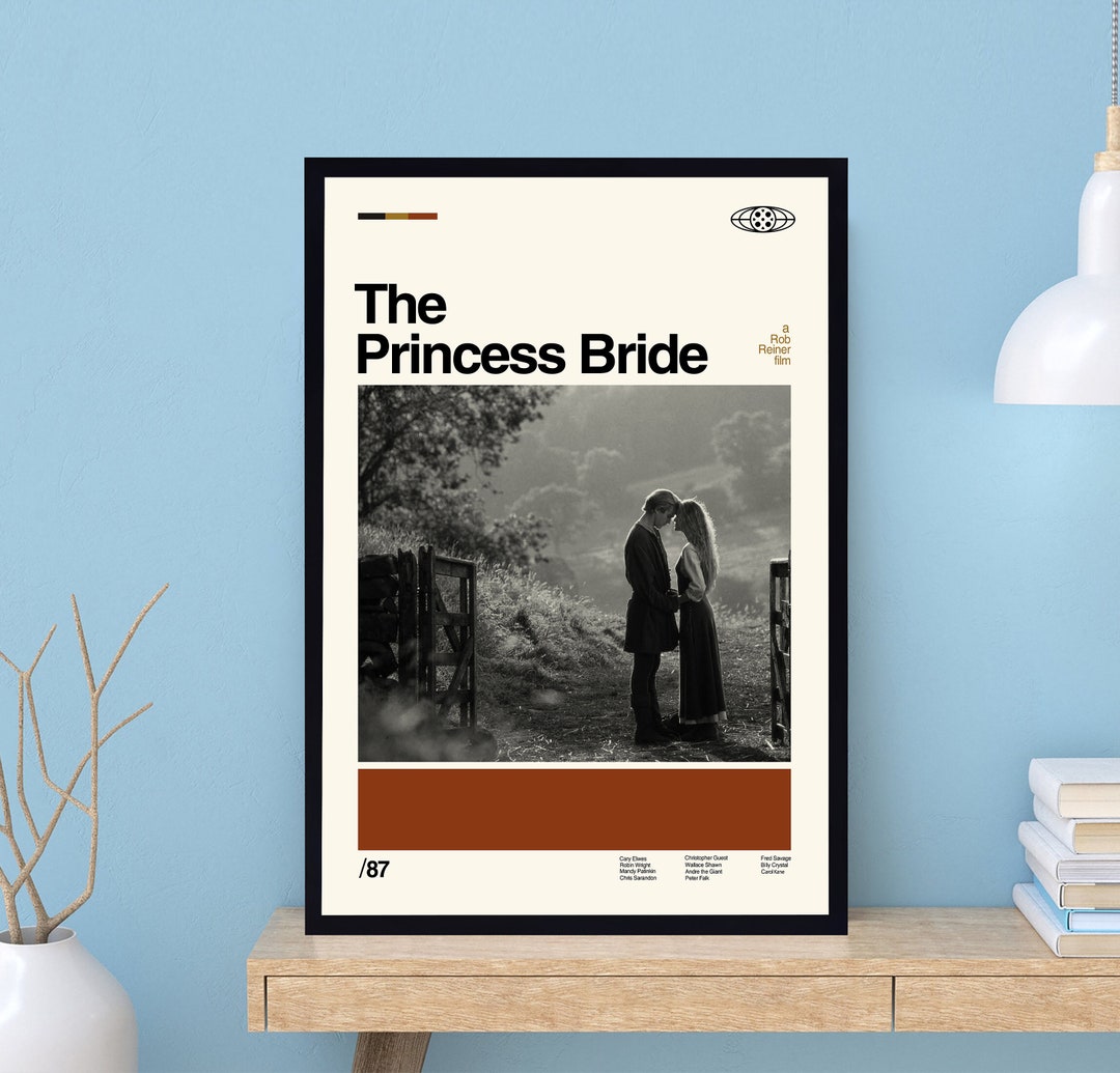 The Princess Bride Movie Poster, Rob Reiner, Movie Poster, Vintage ...