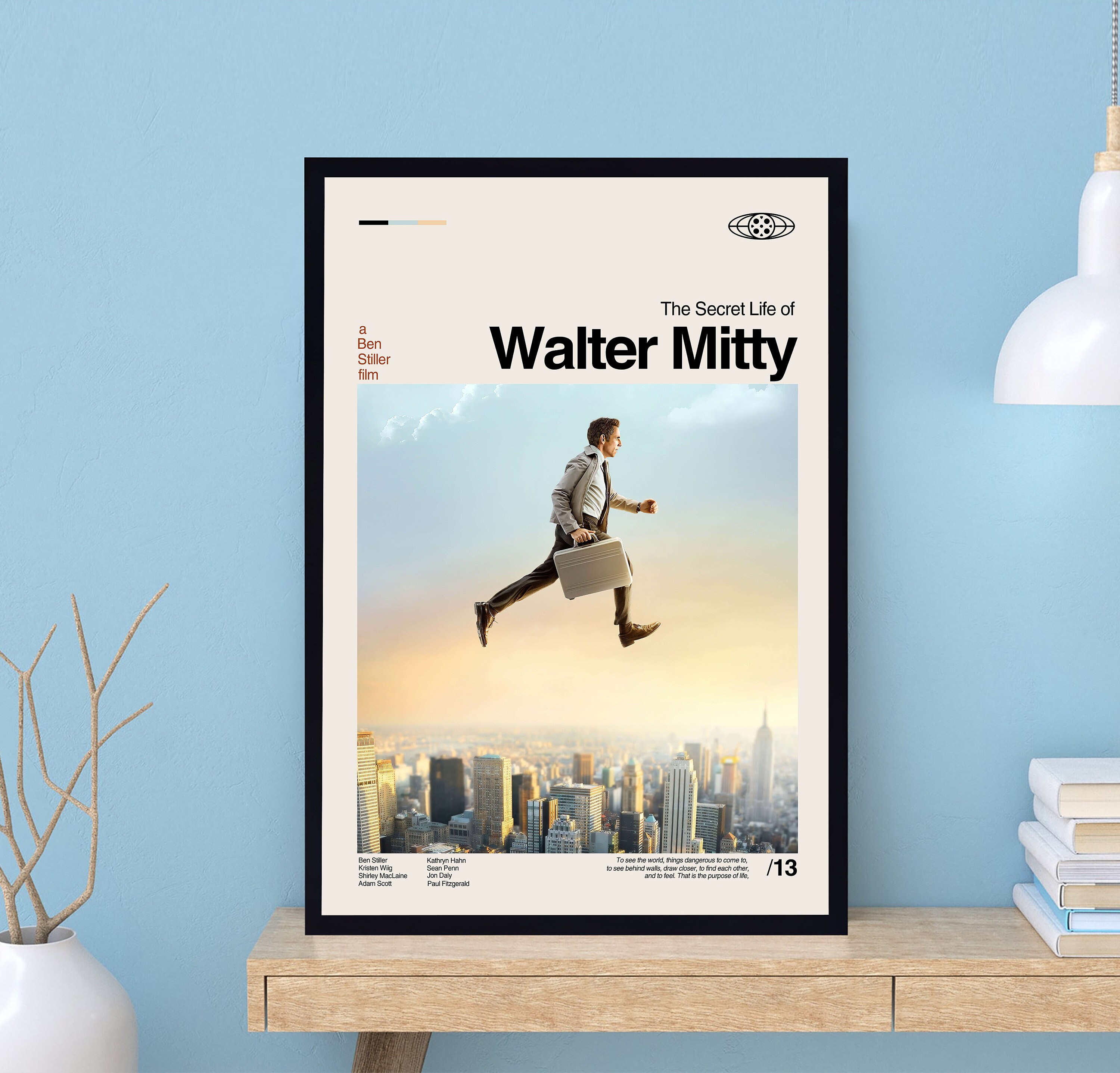The Secret Life Of Walter Mitty Poster The Secret Life Of Walter Mitty Poster