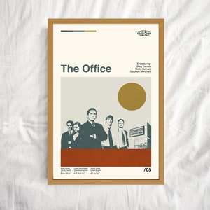 The Office Tv Series Poster, the Office Print, Retro Movie Poster ...