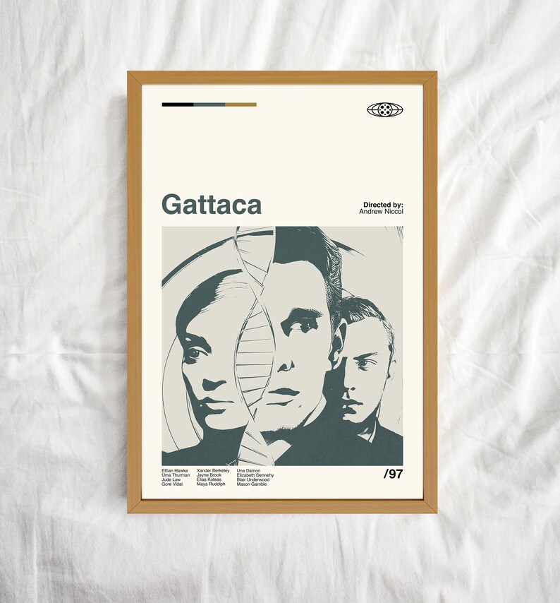 Gattaca Movie, Gattaca Poster, Andrew Niccol, Minimalist Art ...