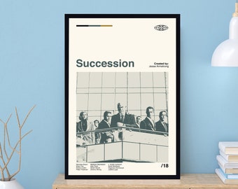 Succession Tv Series Poster, Succession Poster, Movie Poster ...
