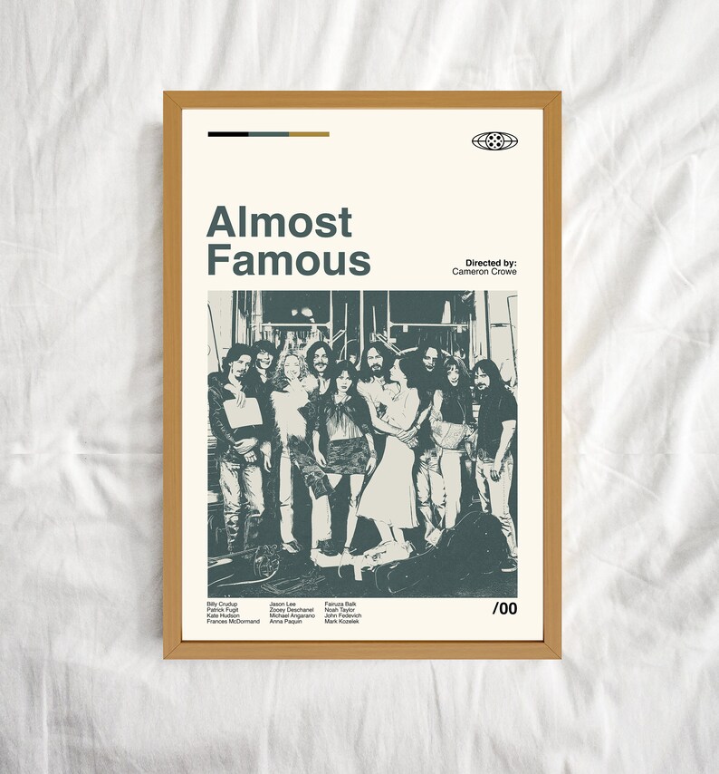 Almost Famous Poster, Almost Famous Movie, Retro Movie Poster ...