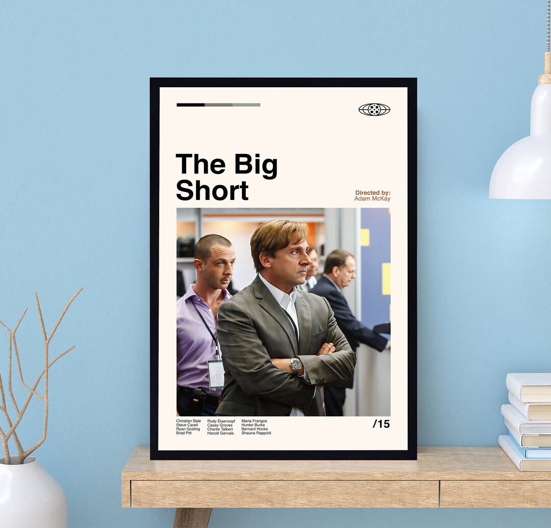 The Big Short Poster, the Big Short Print, Adam Mckay, Movie Poster ...