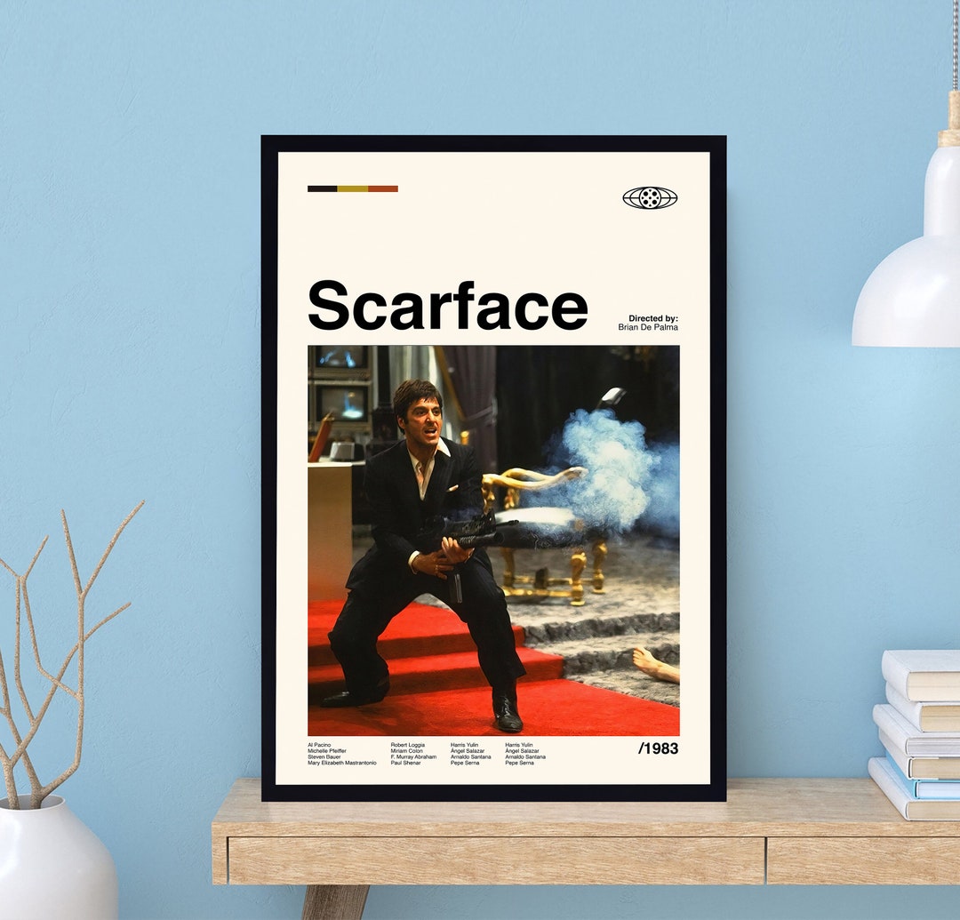 Scarface Poster, Scarface Movie Poster, Brian De Palma, Movie Poster ...