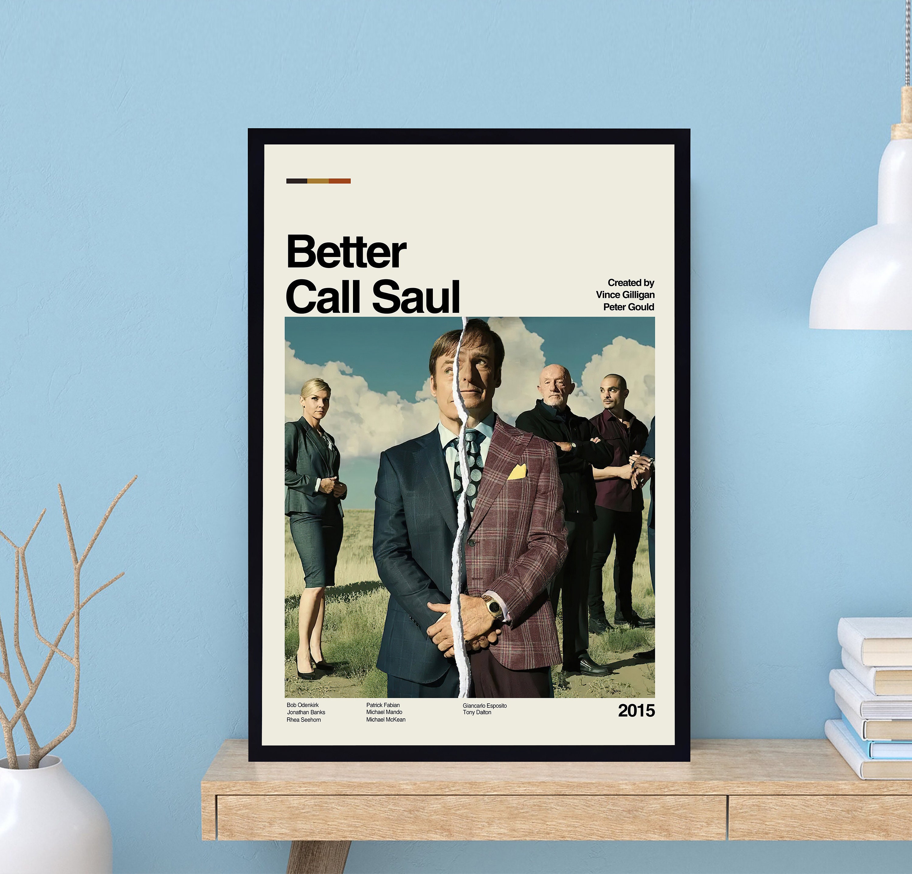 Better Call Saul Tv Series Poster, Better Call Saul Poster, Minimalist ...