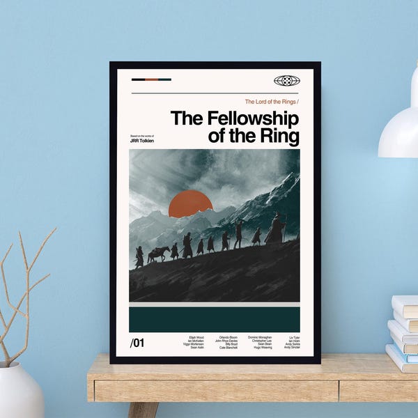 Lord of the Ring Posters - Etsy