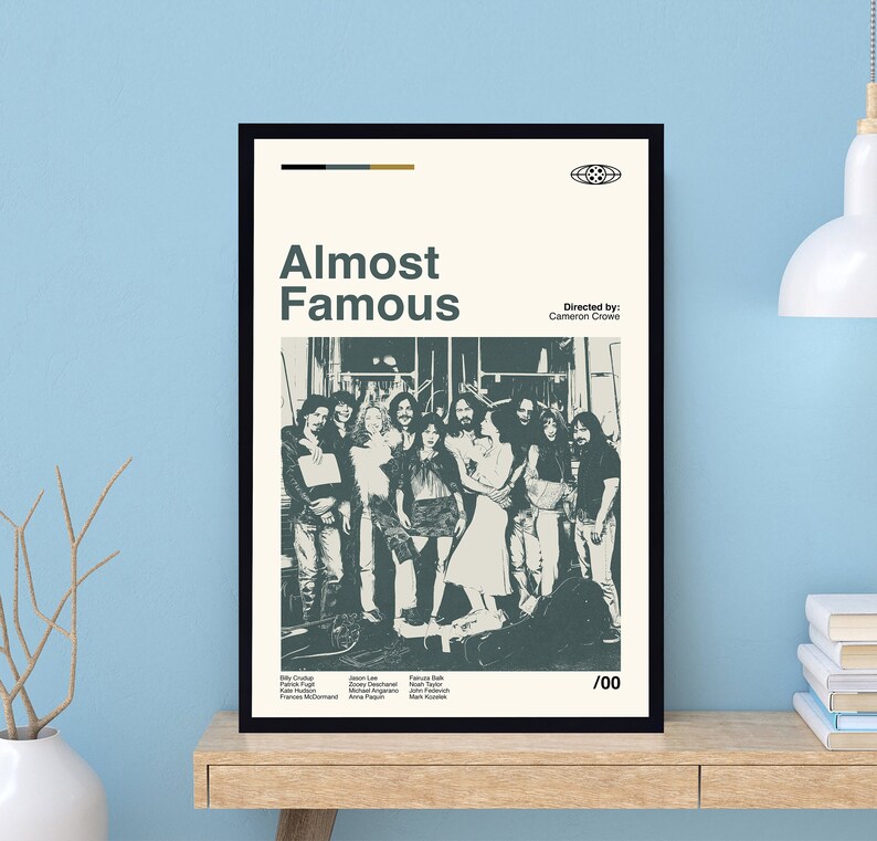 Almost Famous Poster, Almost Famous Movie, Retro Movie Poster ...