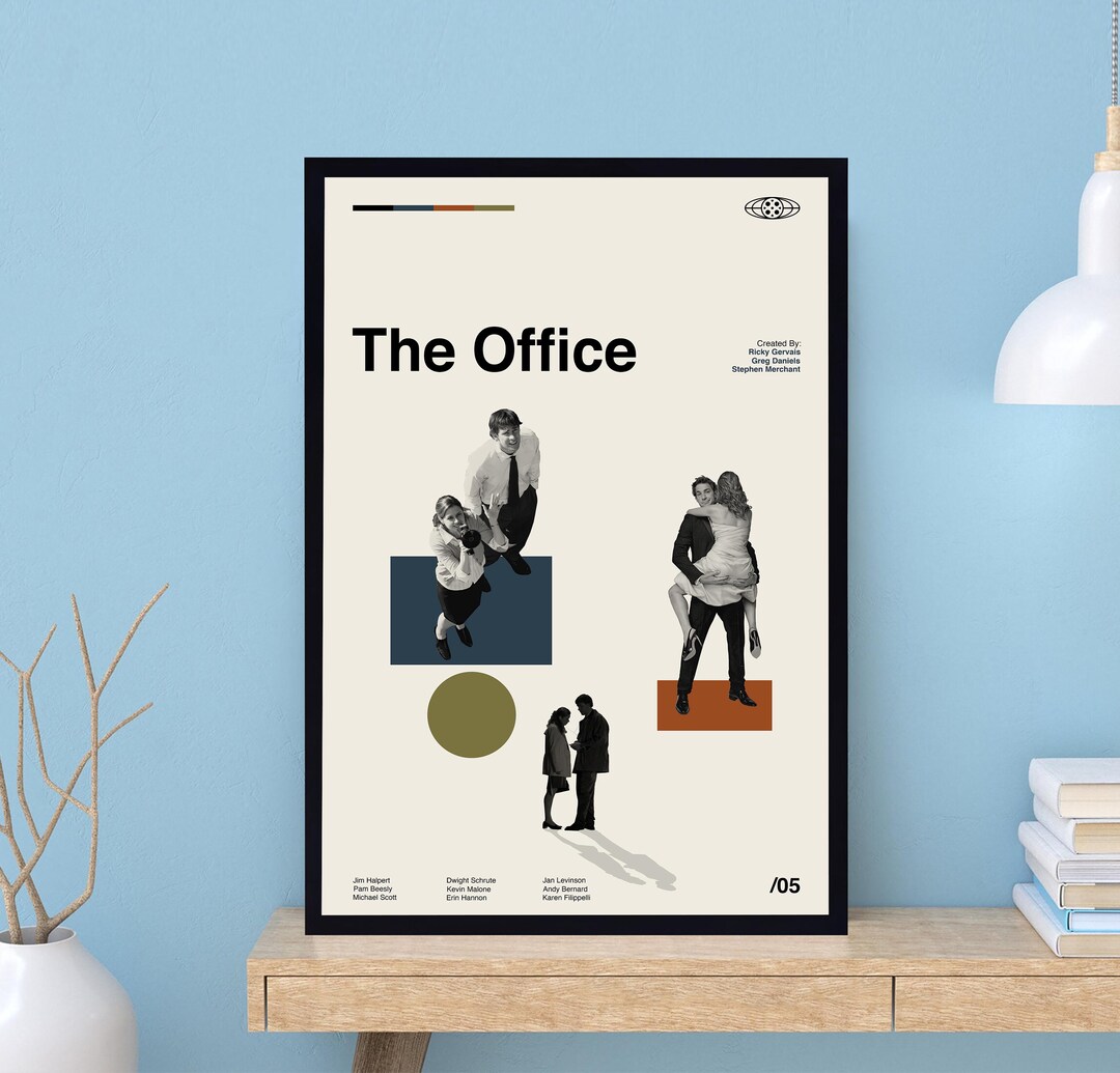 The Office Poster, the Office Tv Serries Poster, Retro Poster ...