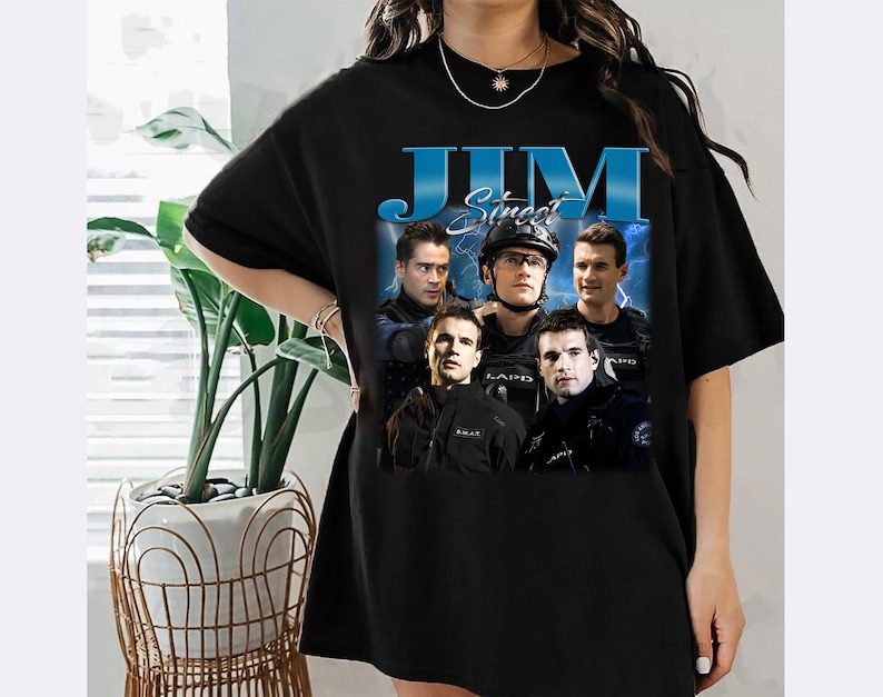 Limited Jim Street Character T-shirt Jim Street Shirt Jim - Etsy
