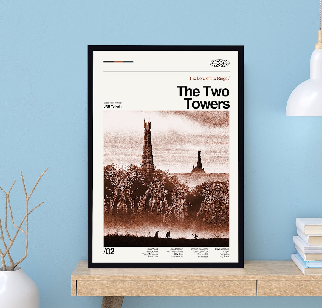 Lord of the Rings: the Two Towers Poster, Peter Jackson, Movie Poster ...