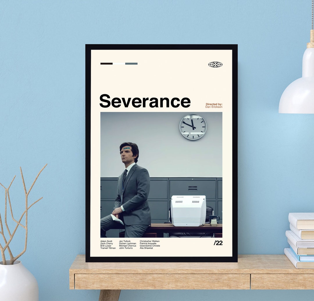 Severance Tv Series Poster, Severance Poster, Movie Poster, Vintage Poster, Modern Art ...