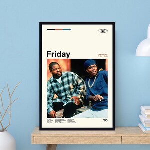Friday Poster, Friday Movie Poster, F. Gary Gray, Retro Poster ...