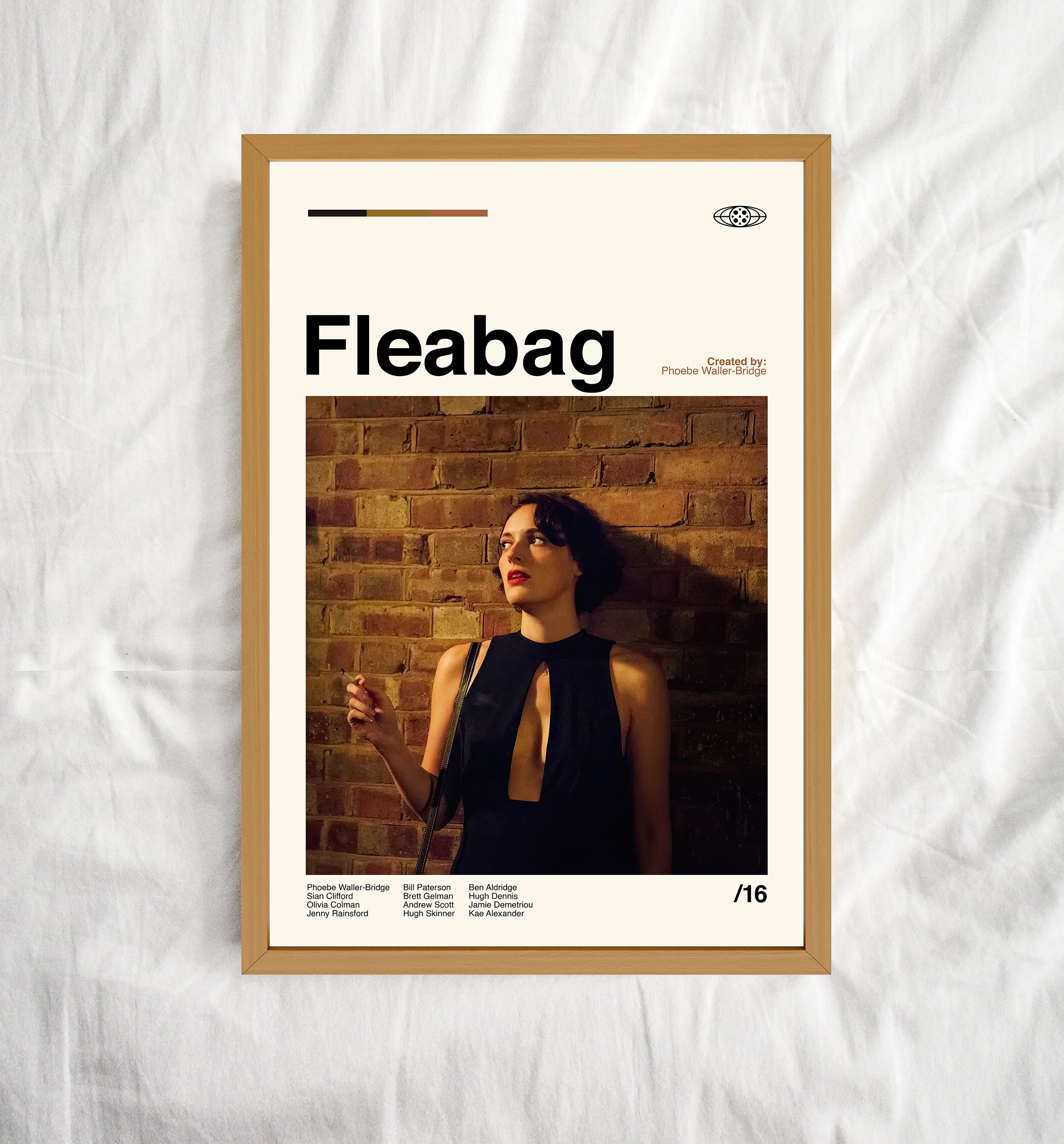 Fleabag Poster, Phoebe Waller-bridge, Fleabag Print, Vintage Poster ...