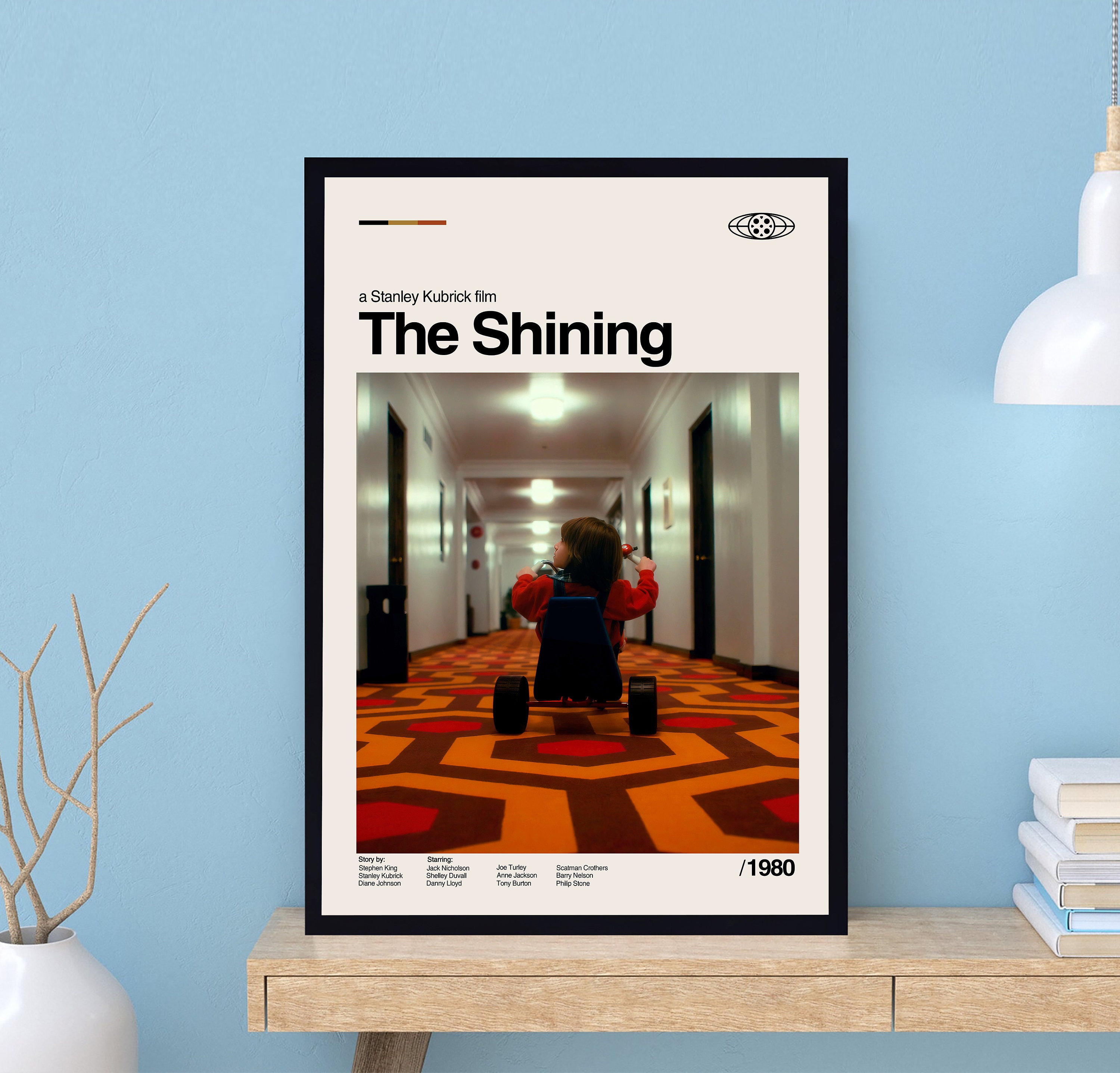 The Shining Poster, the Shining Print, Stanley Kubrick, Retro Poster ...