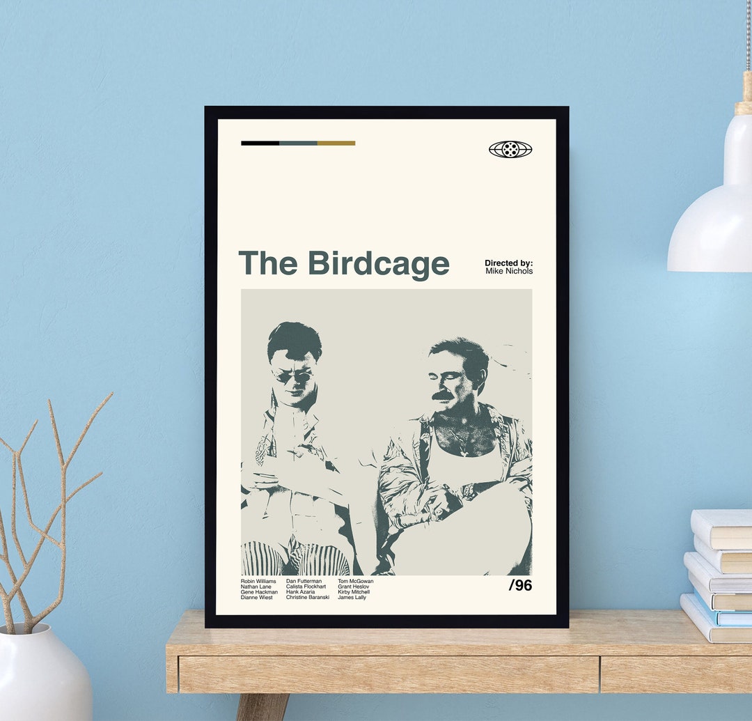 The Birdcage Poster, the Birdcage Movie Poster, Mike Nichols, Vintage ...