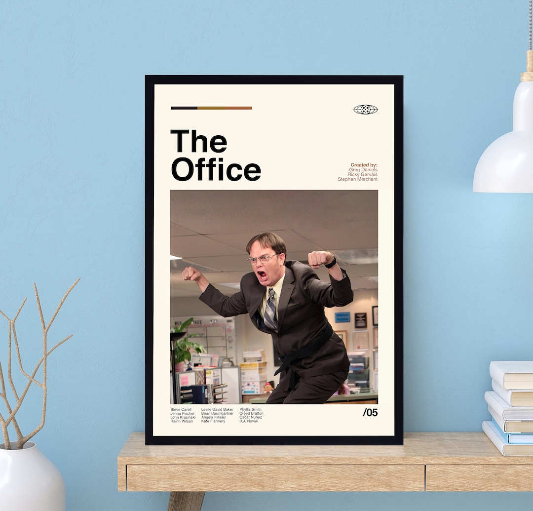 The Office Tv Series Poster, the Office Poster, Retro Poster ...