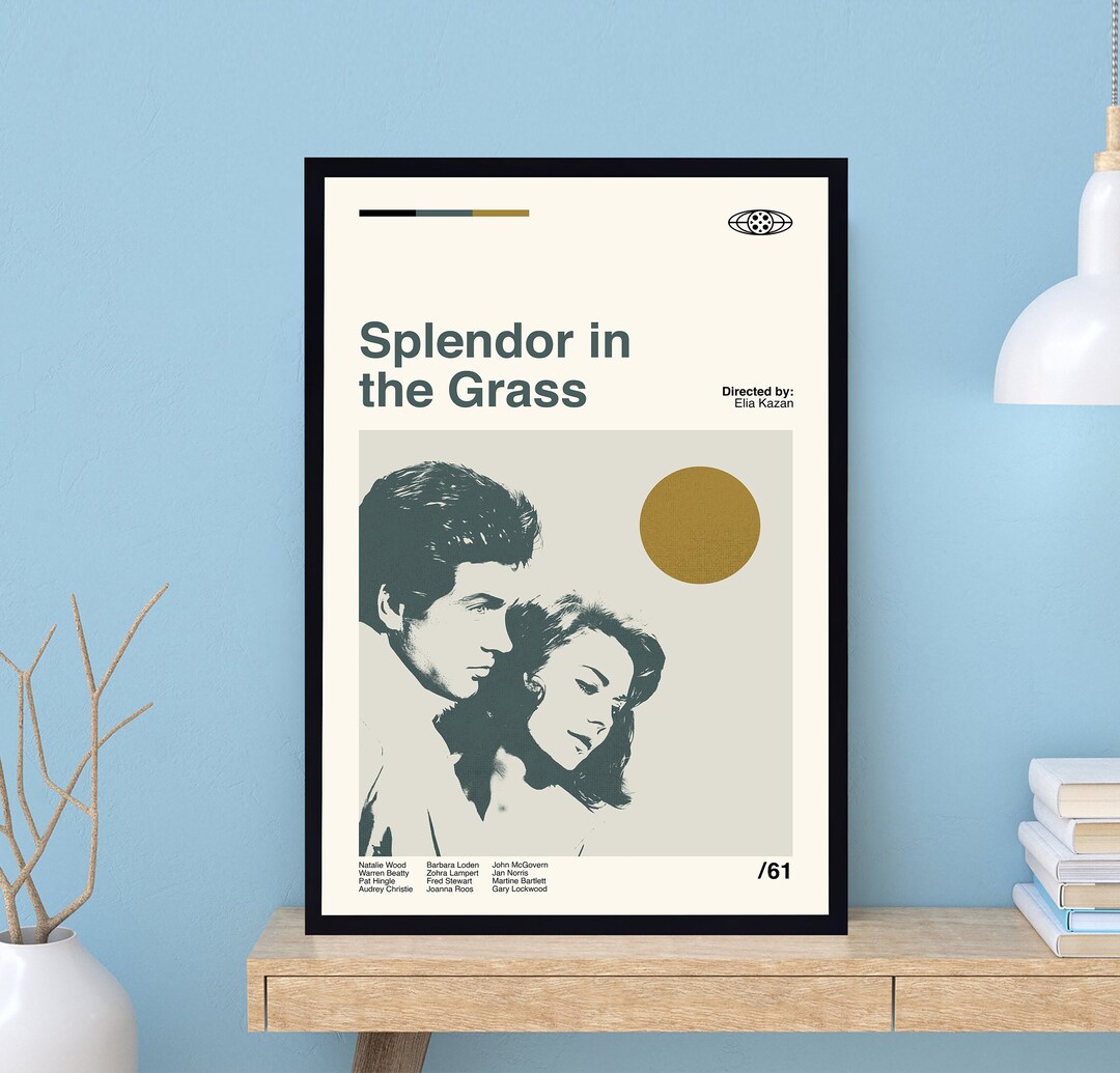 Splendor in the Grass Poster, Elia Kazan, Movie Poster, Vintage Poster ...