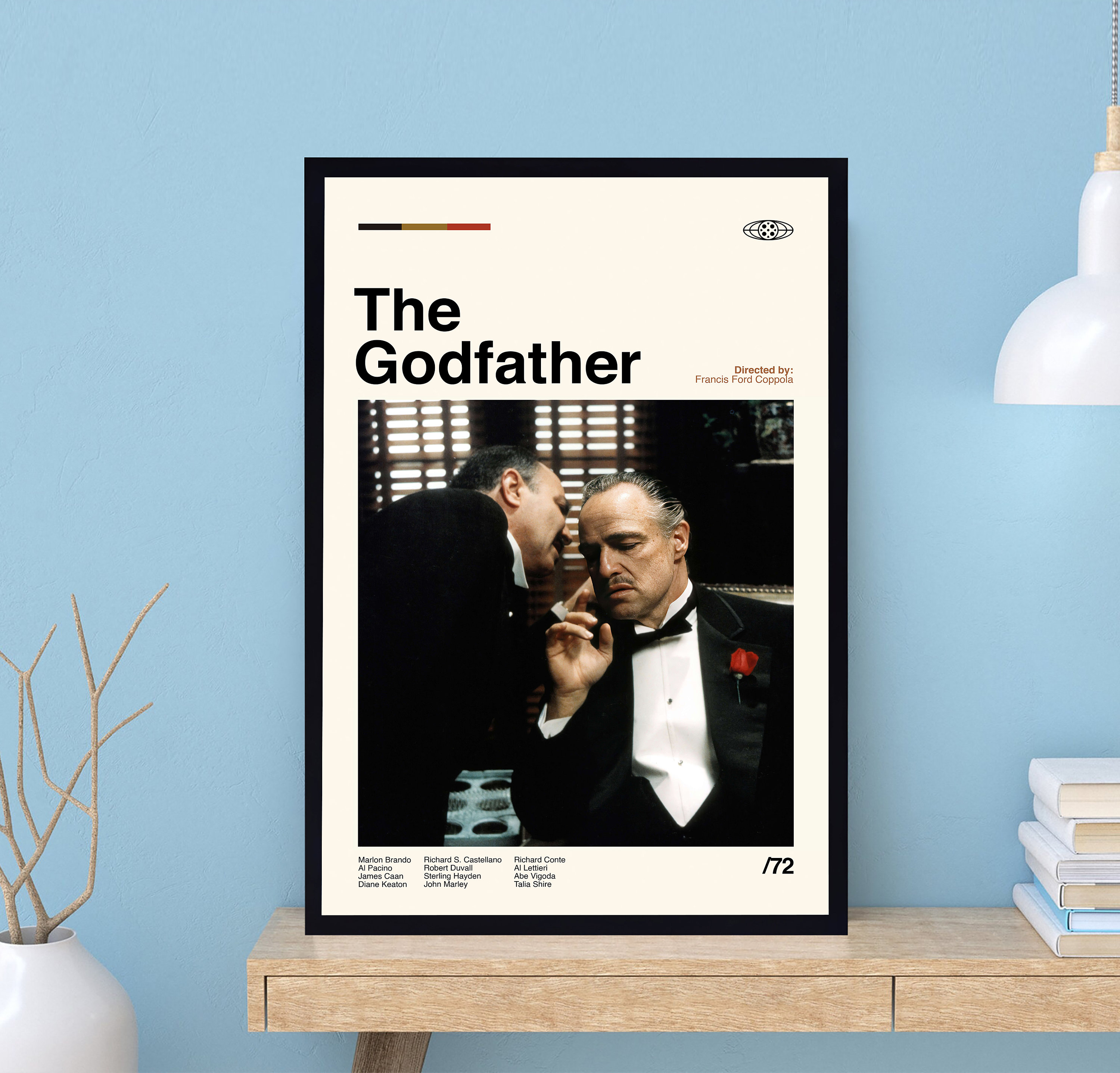 The Godfather Poster, Francis Ford Coppola, Retro Movie Poster ...