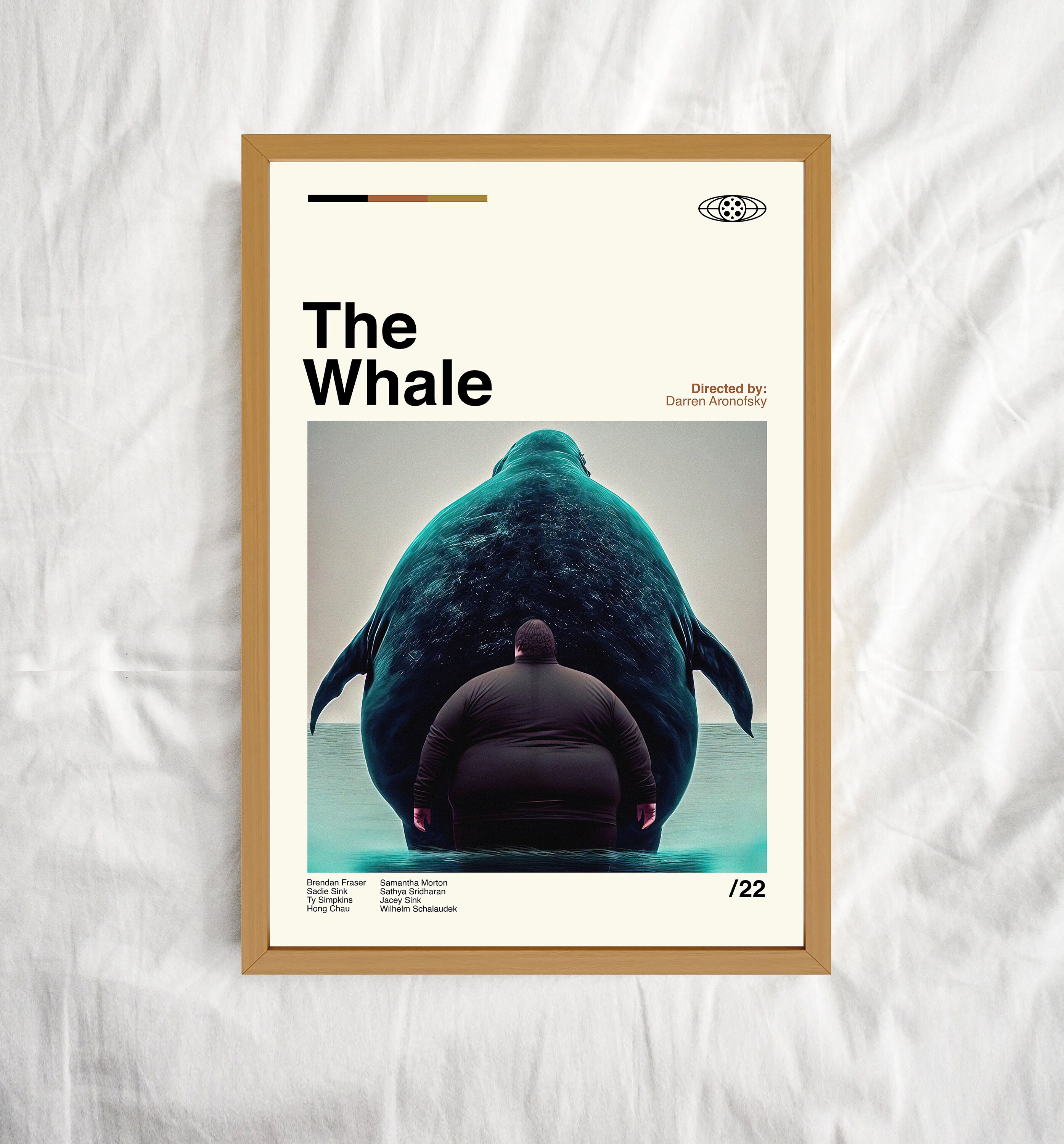 The Whale Poster, the Whale Movie Poster, Darren Aronofsky, Movie ...