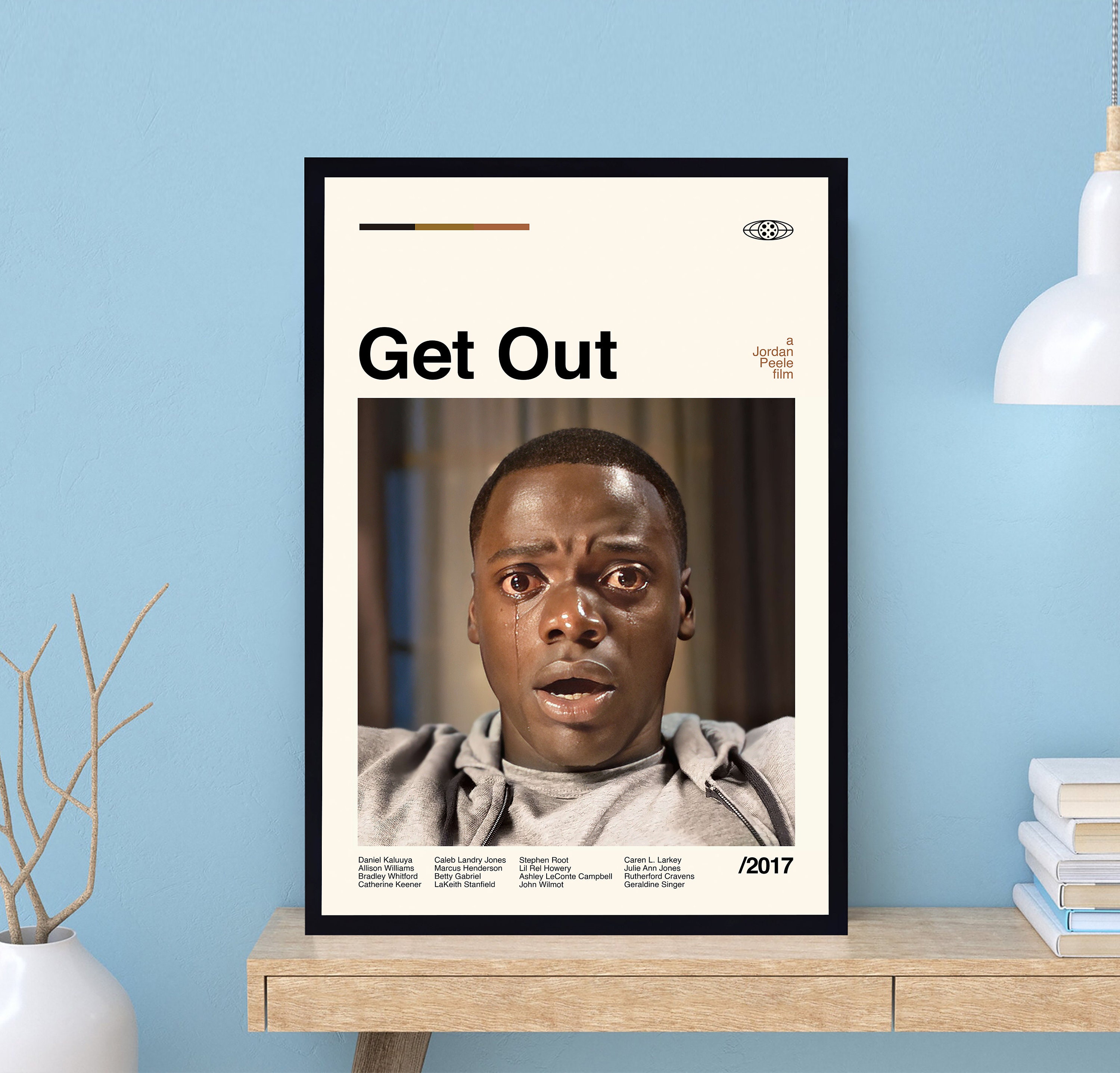 Get Out Poster, Get Out Movie Poster, Jordan Peele, Retro Poster ...