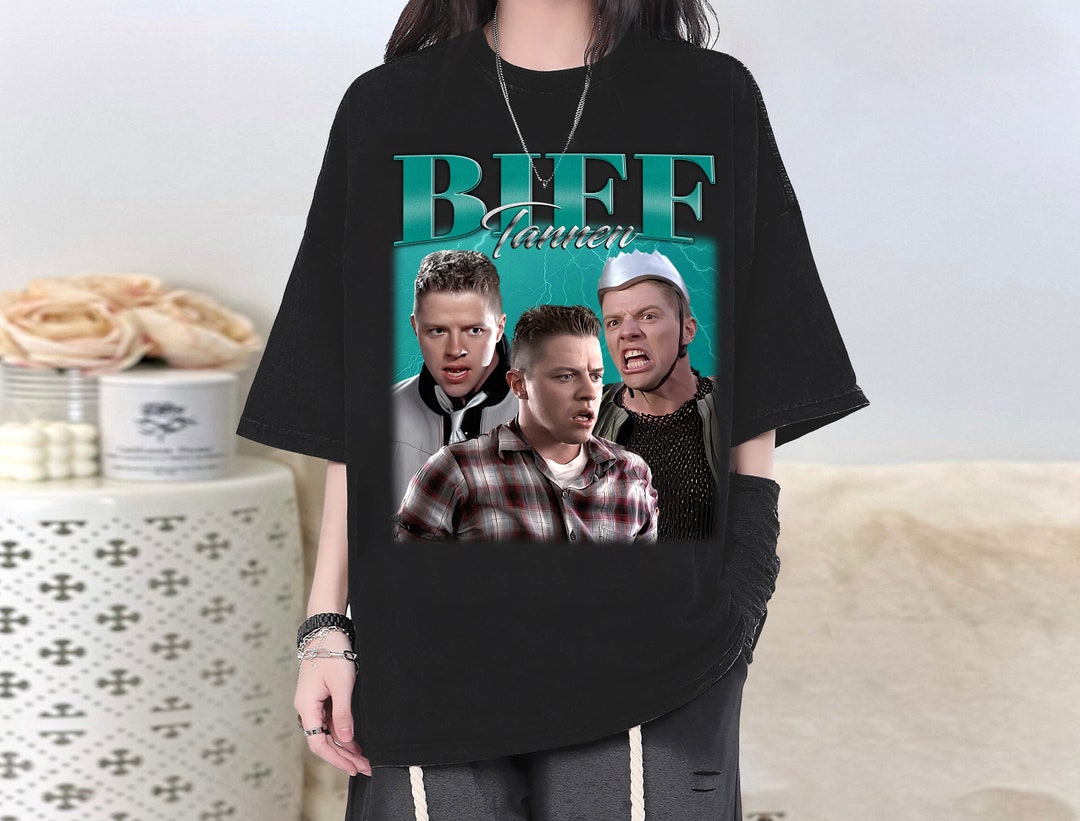 Camiseta BIFF TANNEN, camisa Biff Tannen, camisetas Biff Tannen, homenaje a Biff Tannen ...