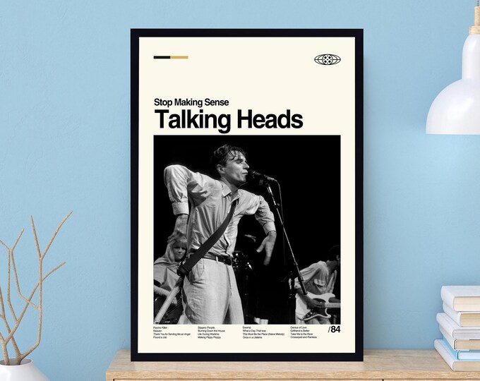 Stop Making Sense Talking Heads David Byrne Poster, Print in 3 Sizes - Etsy