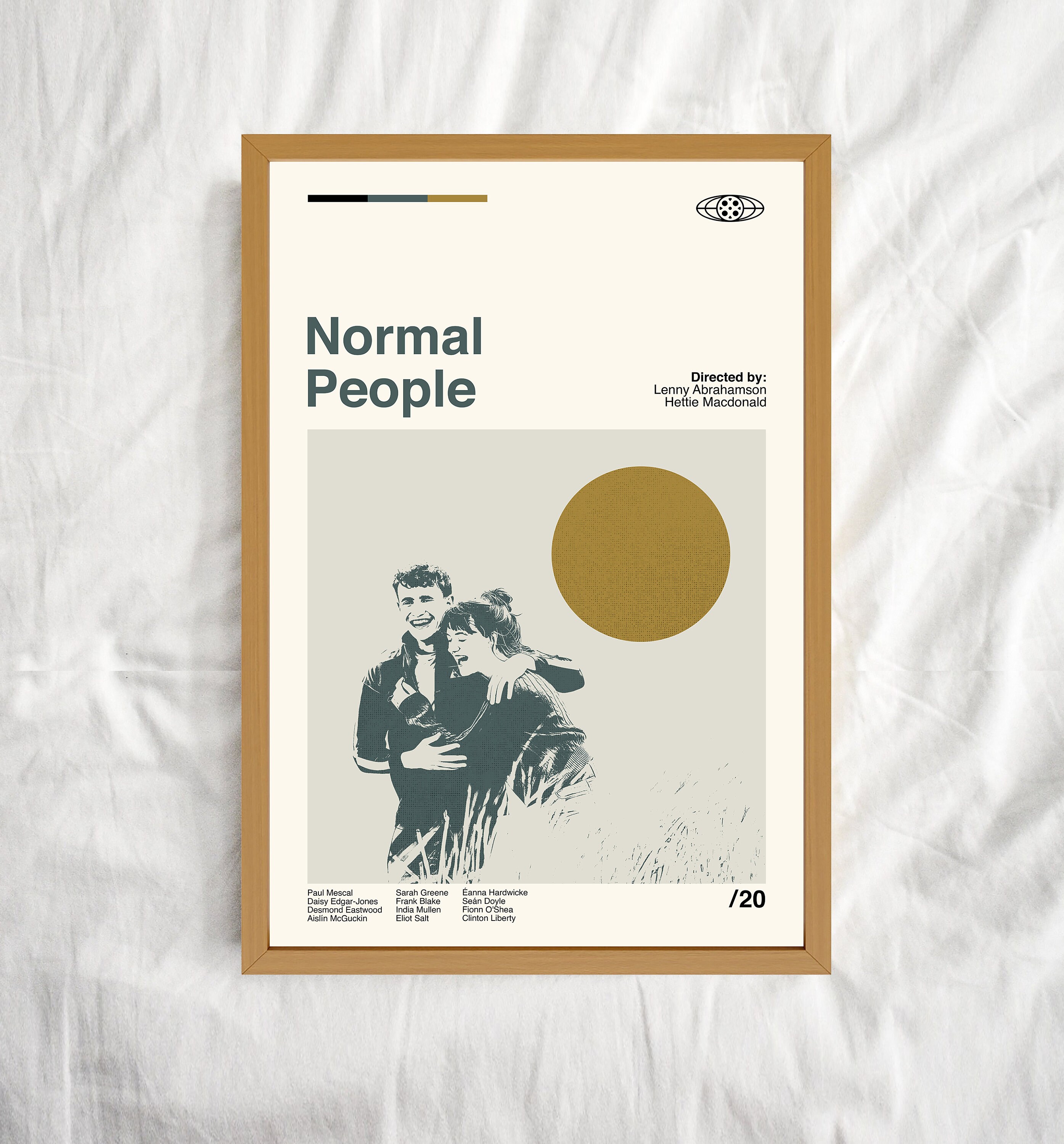 Normal People Tv Series Poster, Normal People Poster, Abstract Poster ...