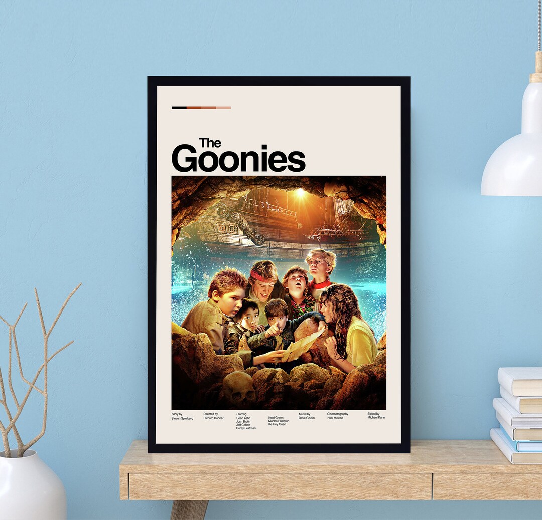 The Goonies Poster, Richard Donner, the Goonies Print, Retro Poster ...