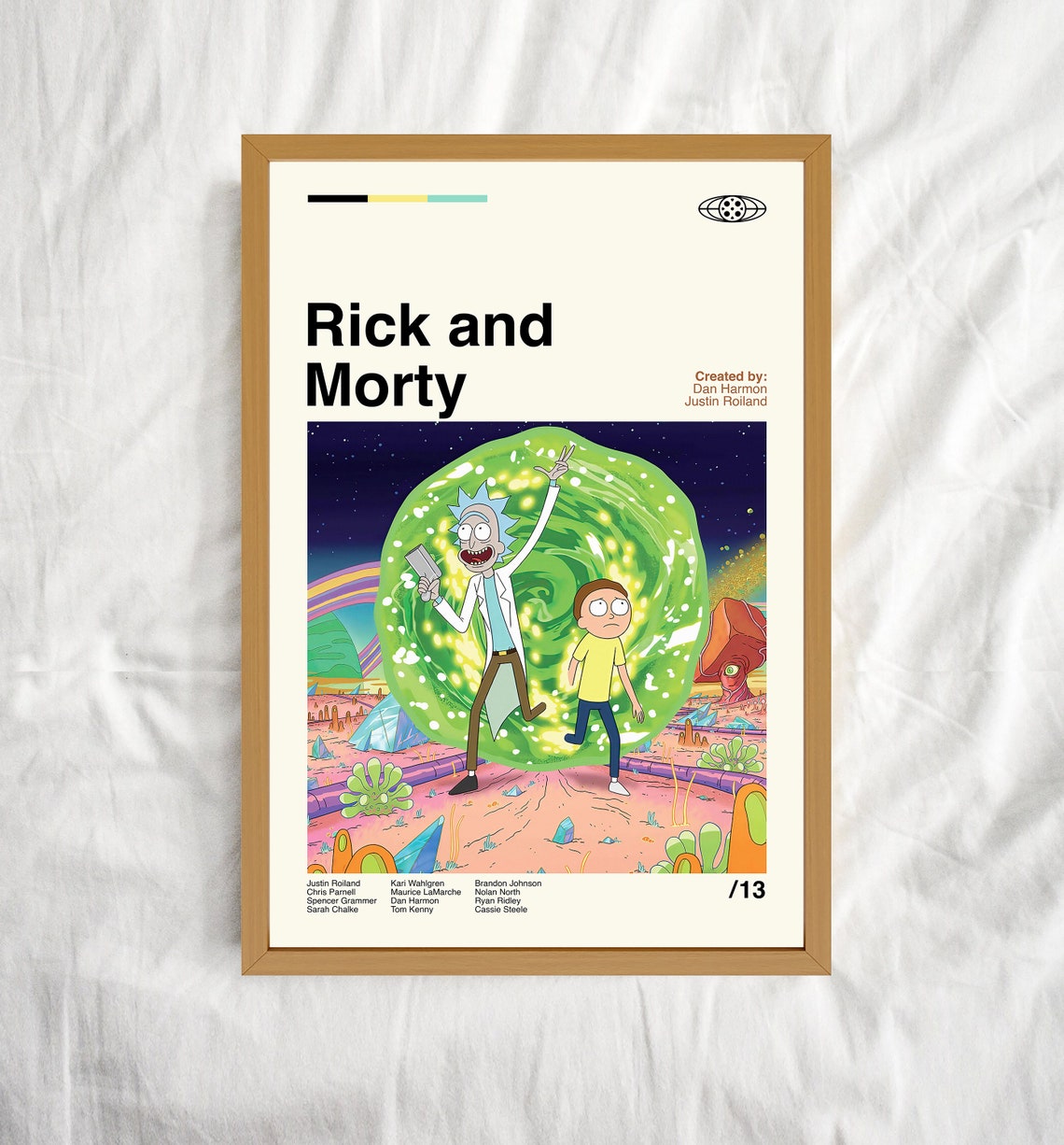 Rick and Morty Poster, Justin Roiland, Dan Harmon, Movie Poster ...