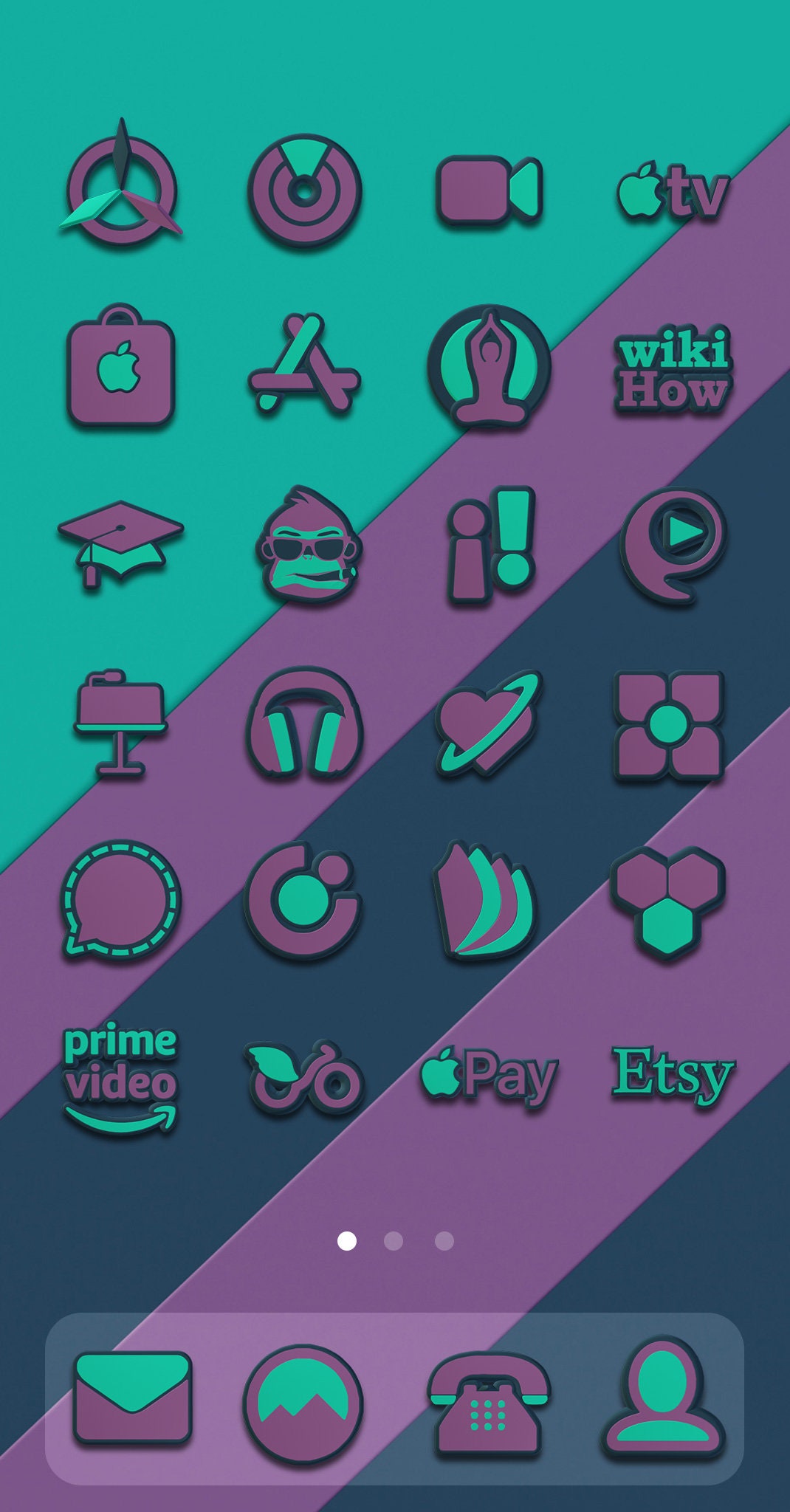 Milano iPhone Icon Pack, Ios Theme, App Icons, Icon Pack Set, Ios 16 ...