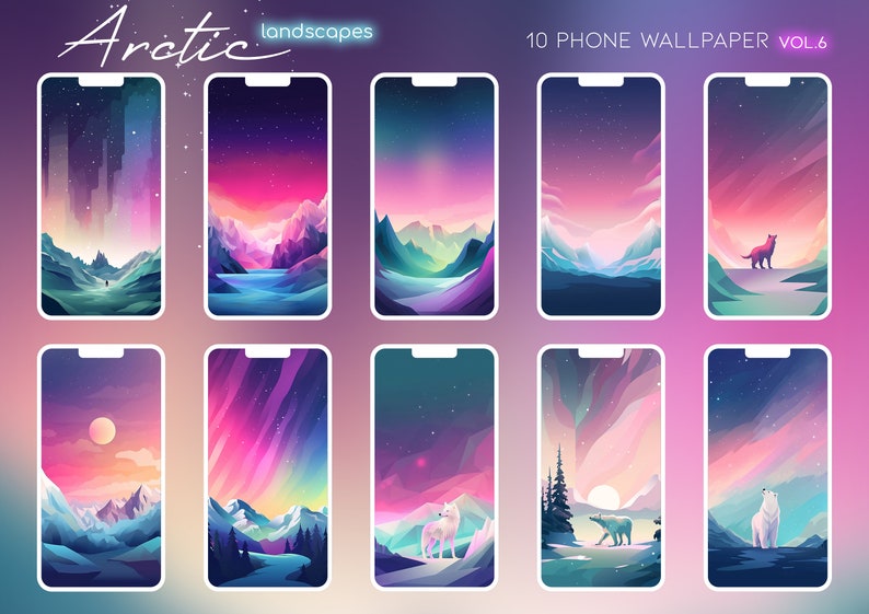 4K Top Nature Phone Wallpaper Bundle, iPhone 4K Wallpaper Pack, iPhone ...