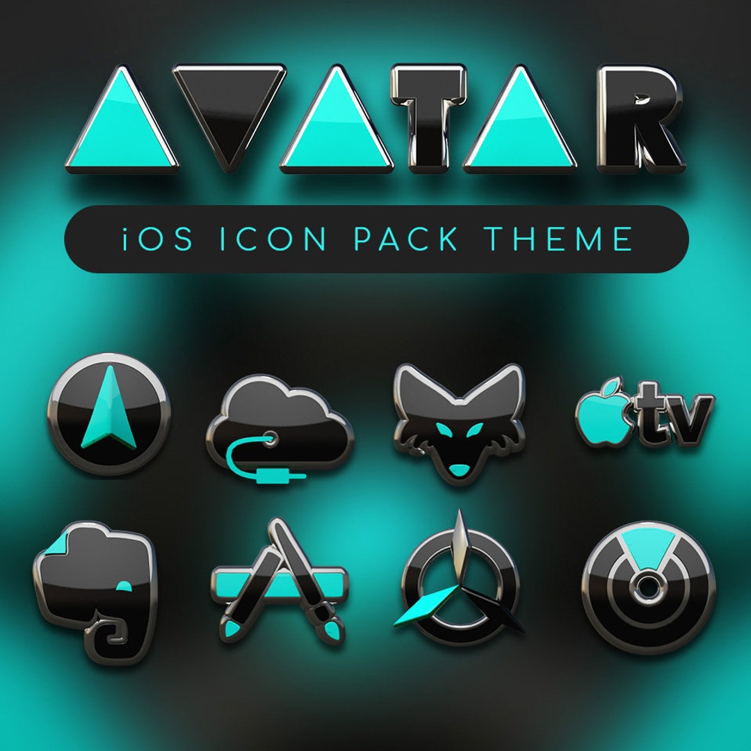Avatar Ios Theme, App Icons, iPhone Theme, Icon Pack Set, Ios 16 Icons ...