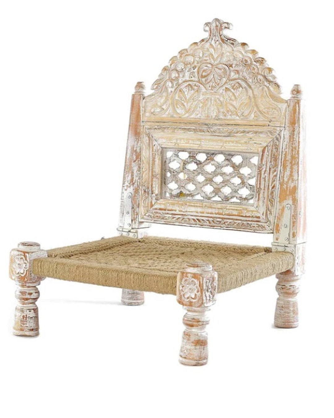 Wooden Pida Chair Folding With Cotton Rope Chair - Etsy