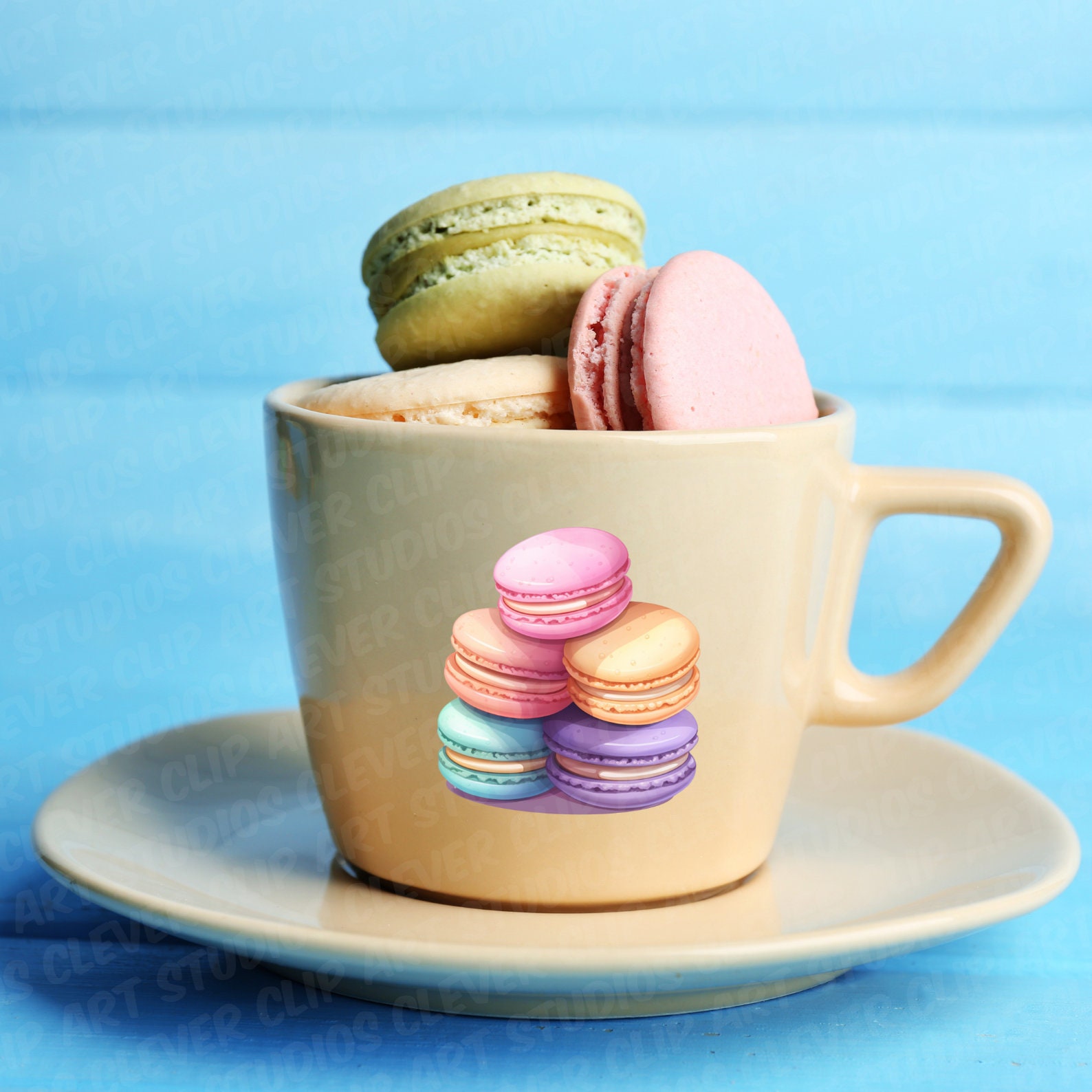 Cute Baking Clipart Bakers Gonna Bake PNG Bundle Pastel Kitchenware ...