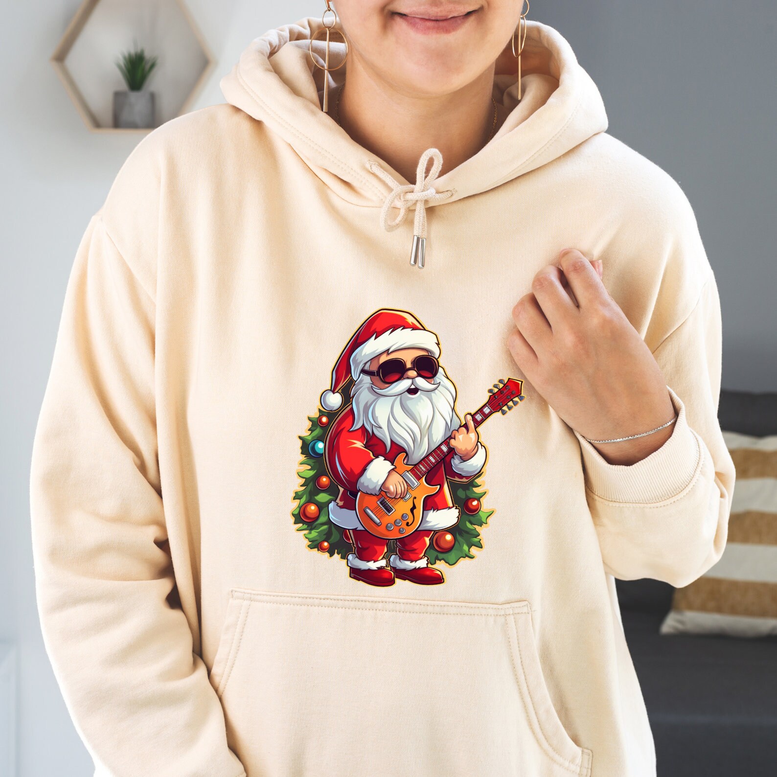 Retro Groovy Christmas Clipart Bundle Groovy Retro Christmas PNG Bundle ...