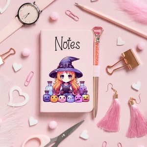 Witchy Kawaii Halloween Cute Clipart Bundle Halloween Printable ...