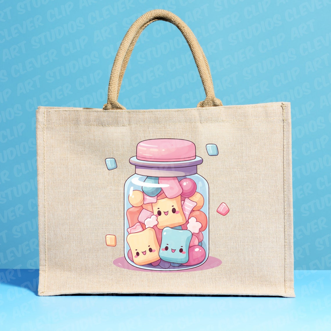 Pastel Cute Kawaii Sweet Treats Clipart Bundle Kawaii Downloadable ...