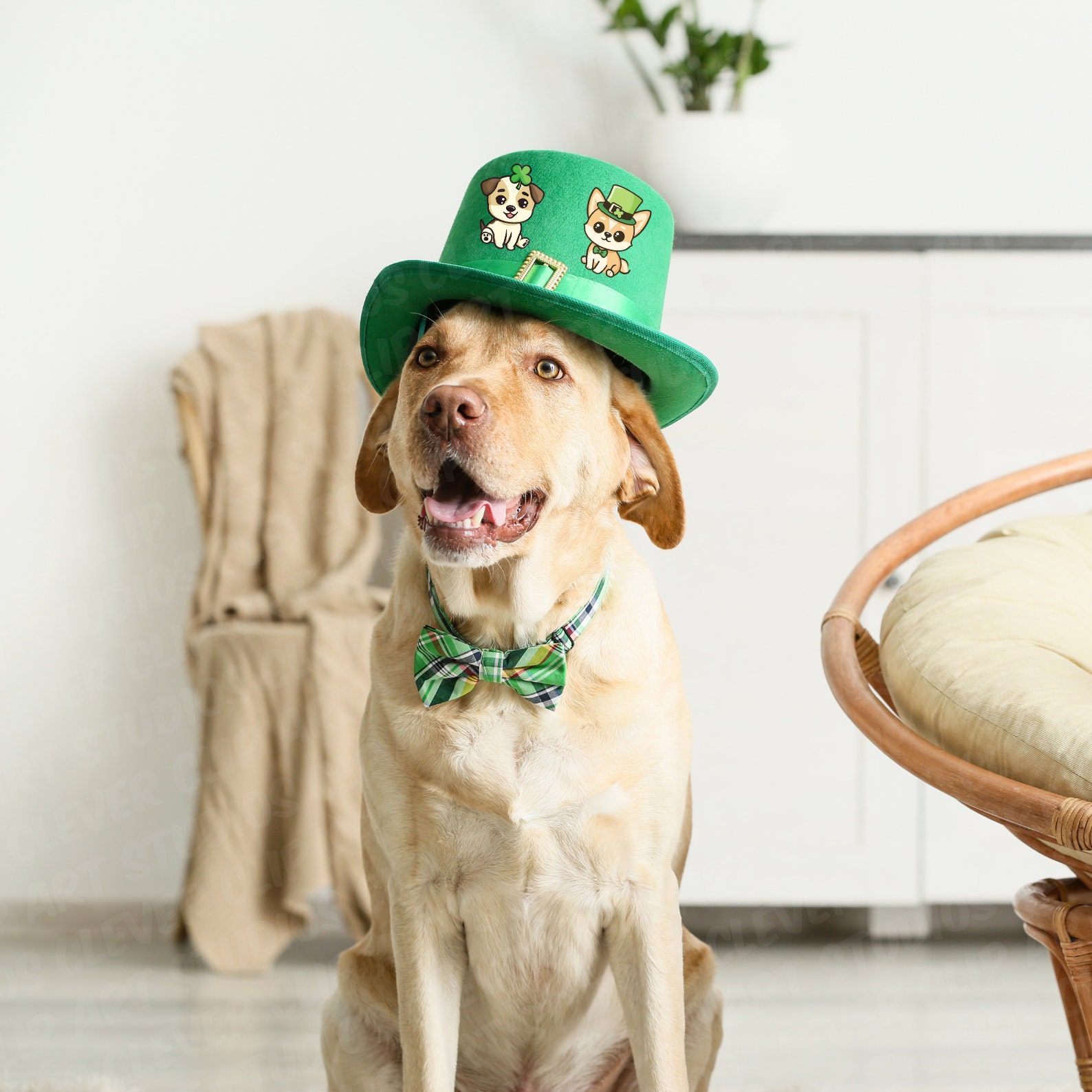Cute St Patricks Day Clipart Bundle Kawaii Downloadable Happy St ...