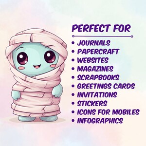 Kawaii Halloween Cute Pastel Candy Clip Art Bundle Happy Halloween ...