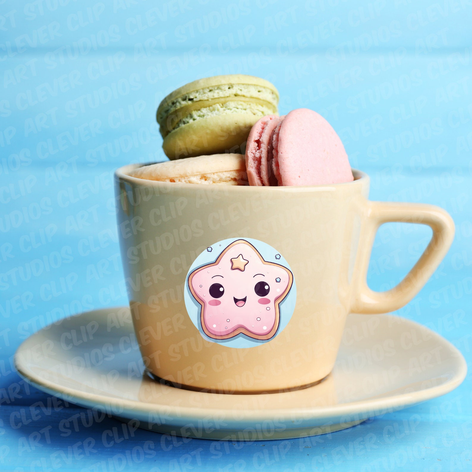 Pastel Cute Kawaii Sweet Treats Clipart Bundle Kawaii Downloadable ...